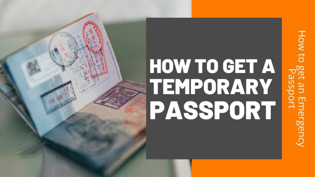 How to apply for Temporary Travel Permit, Passport Online on ecitizen ...