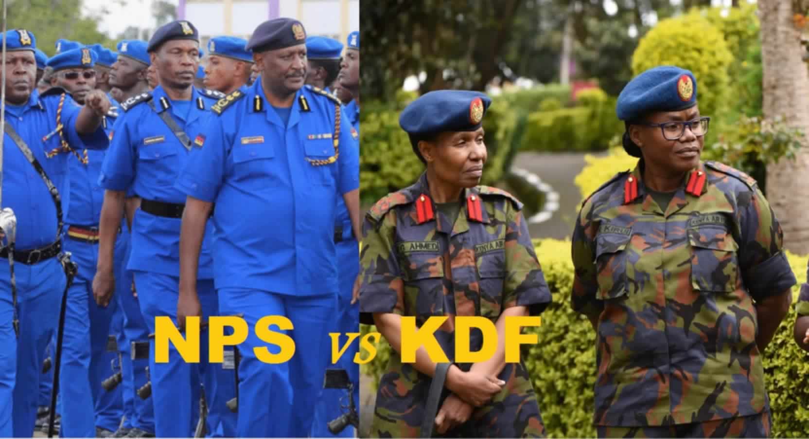 Kenya Police ranks and how they compare to the KDF - Makao Bora