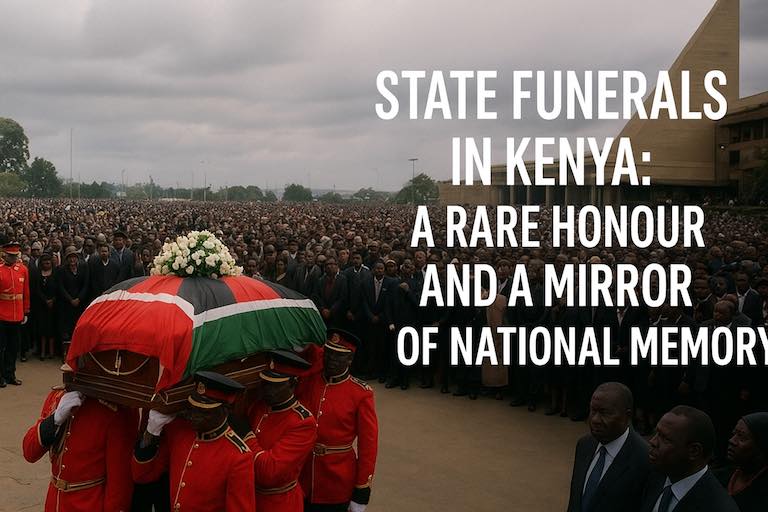 State Funerals in Kenya — A Rare Honour - Makao Bora